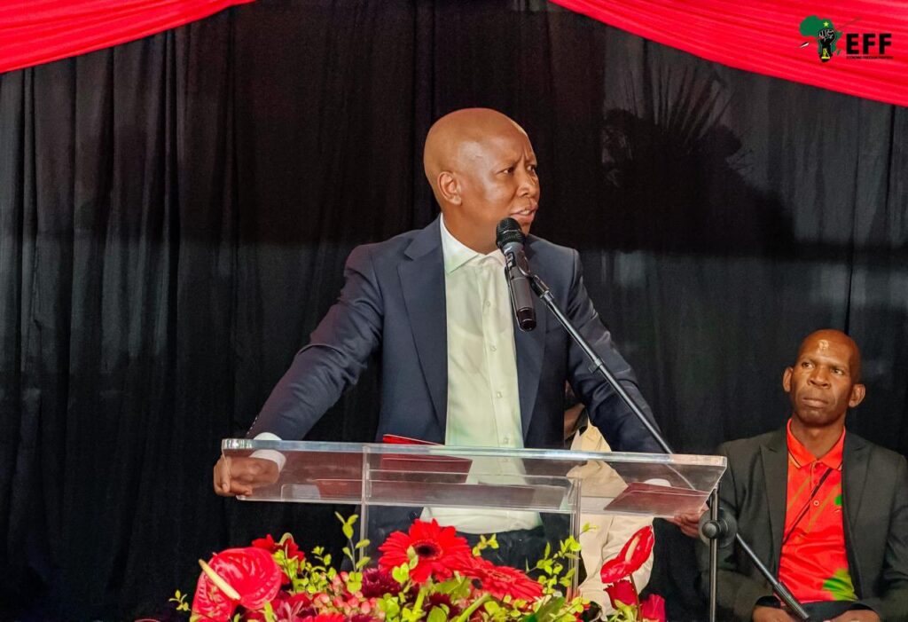 EFF leader Julius Malema has been sentenced to five years in Prison ...